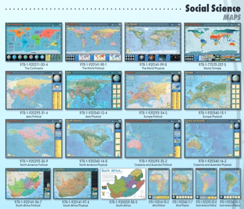 Continents – Wall Chart – Imani